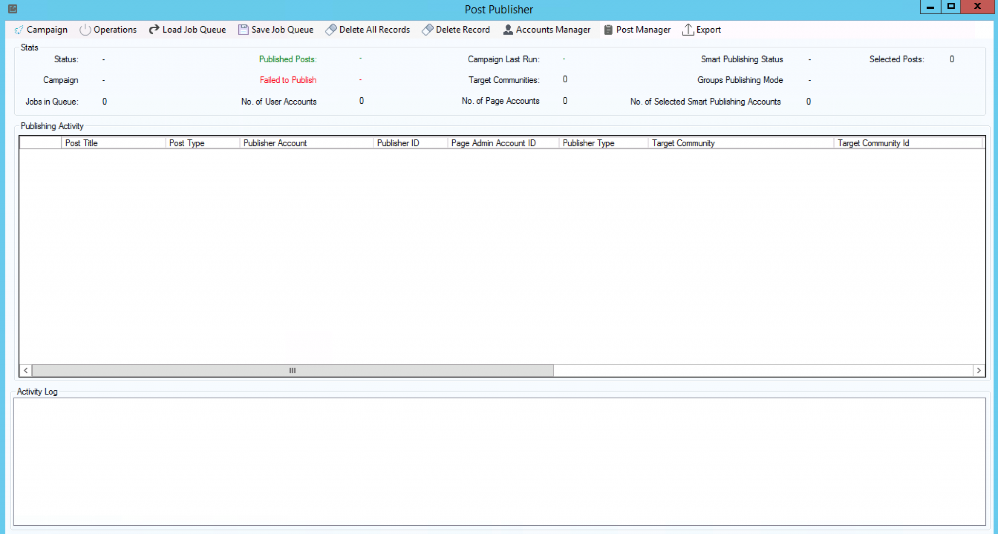 Post Publisher Tool | FoxMaster Suite