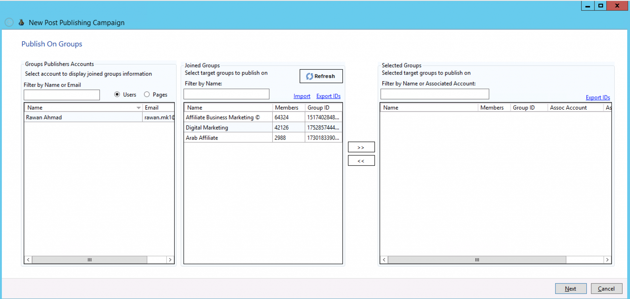 How to create a new Post Publisher campaign? | FoxMaster Suite